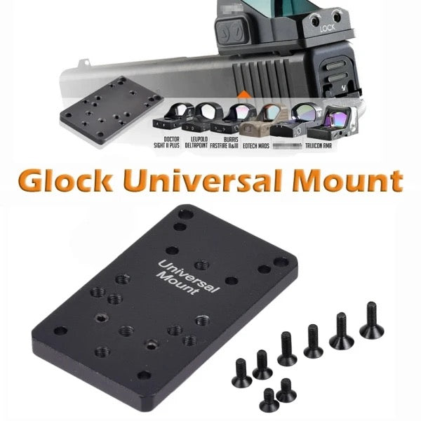 Universal Red Dot Mount for Glocks, Taurus & Hs9 – LOCKED N LOADED