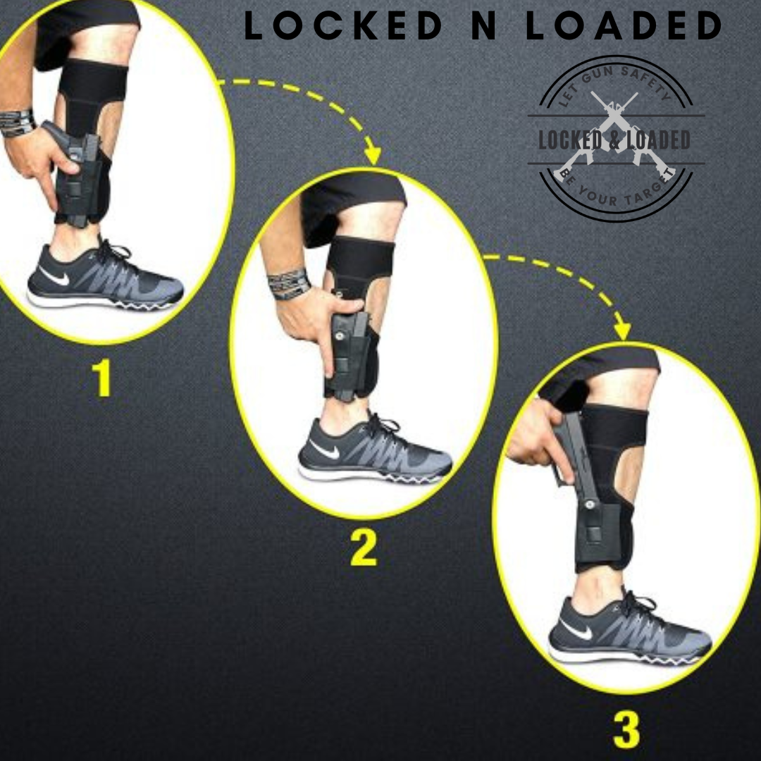 UNIVERSAL ANKLE HOLSTER – LOCKED N LOADED